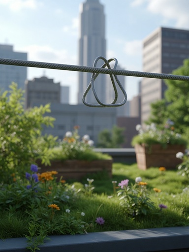 Urban rooftop garden, Free Images, Illustrations, Photo Stock | Draph Art